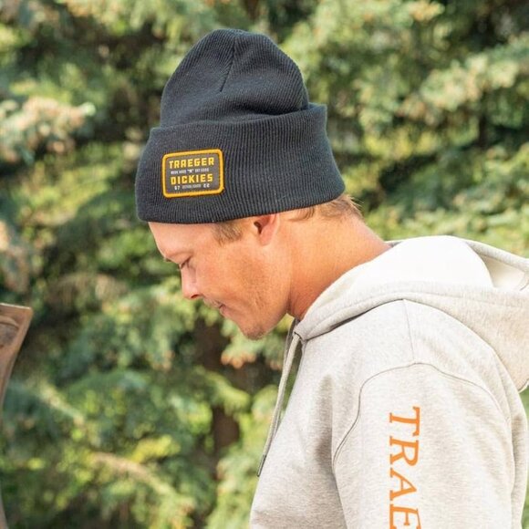 Dickies | Accessories | Dickies Traeger Hat Black Cuffed Winter Cap ...